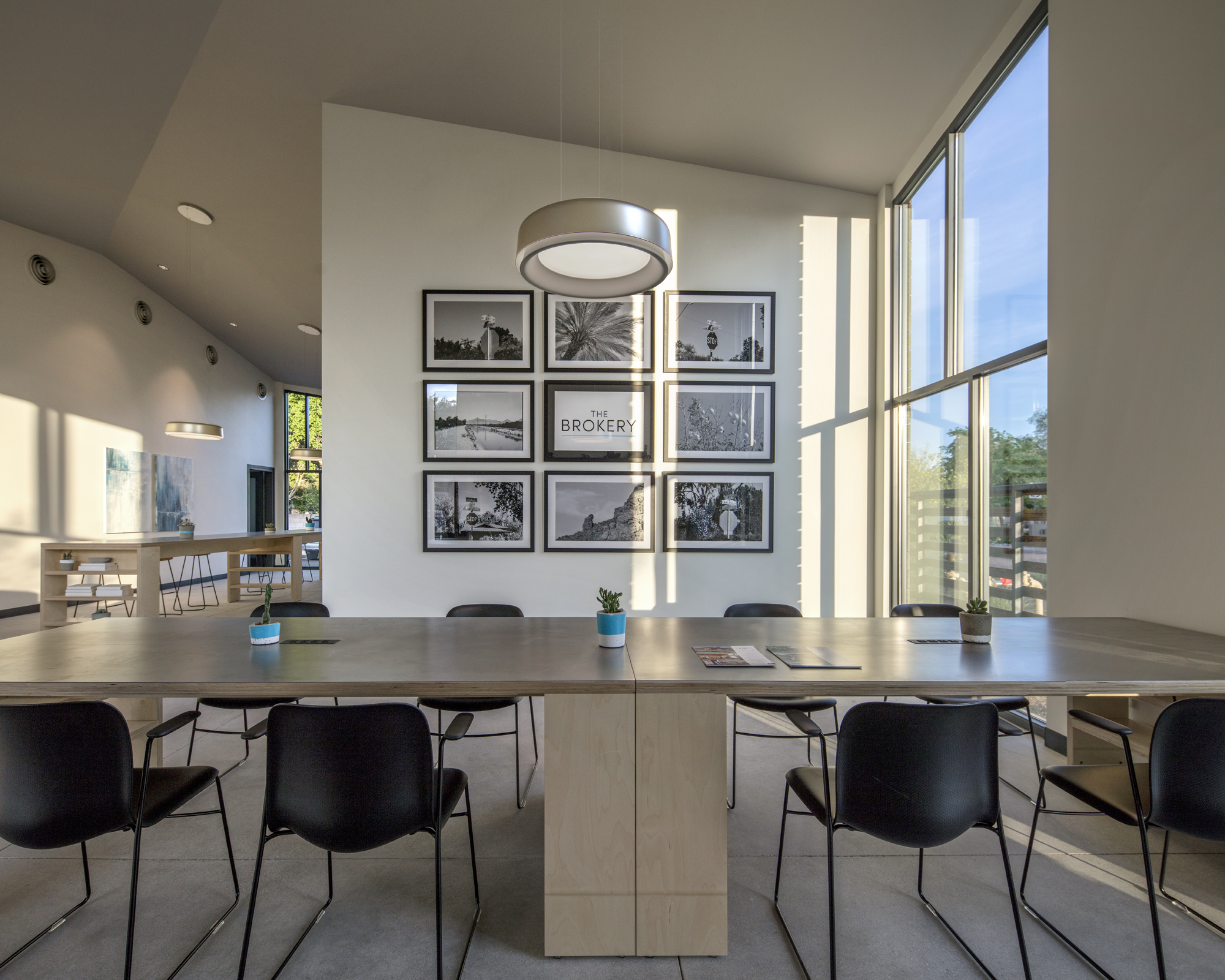 An Office Merged with a Community Hub