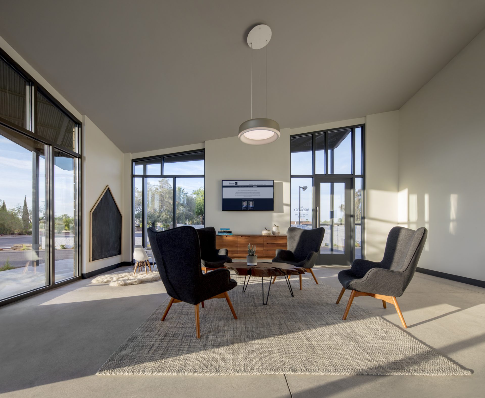 An Office Merged with a Community Hub