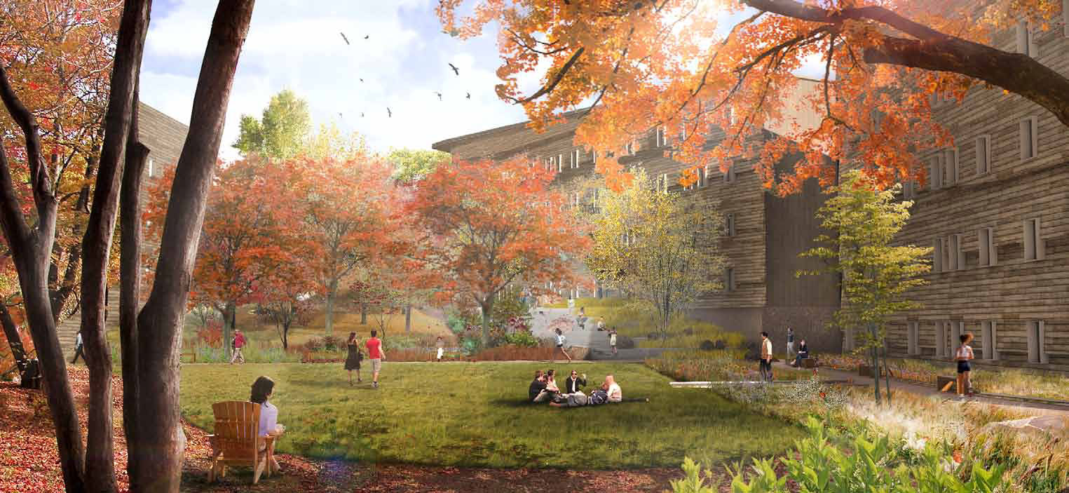 Connecting an Academic Community with Nature